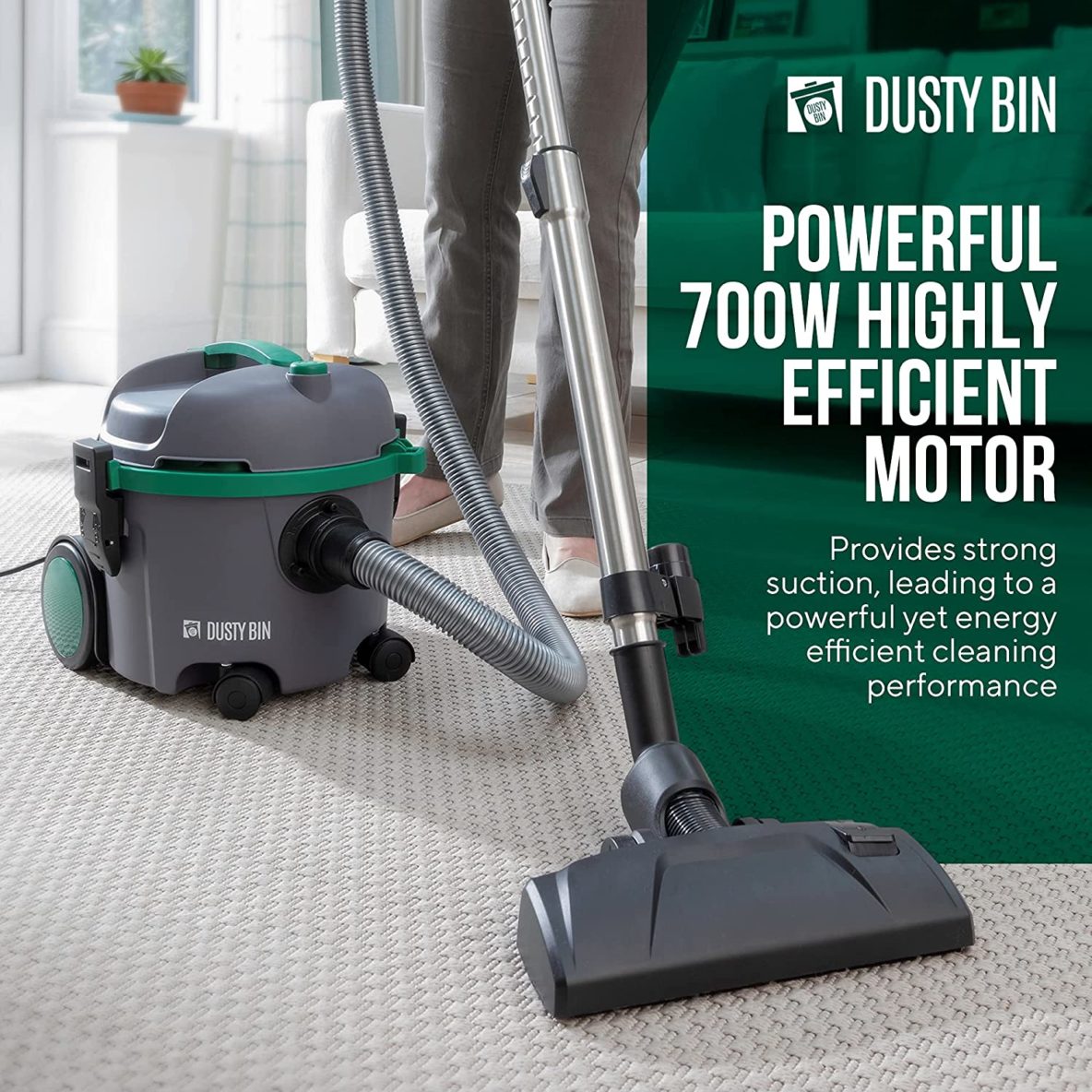 Dusty Bin DB03 - 6L Compact Lite - dustybin.uk.com